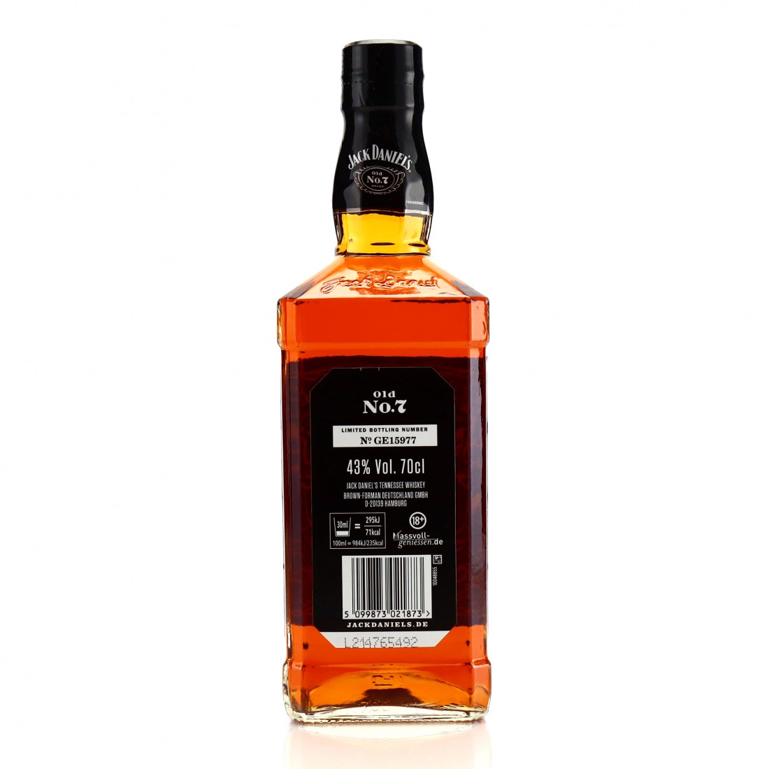 Jack Daniel's Old No.7 Brand 80 Proof Limited Edition 70cl | Whisky ...