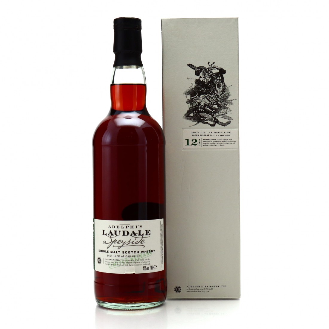 Dailuaine 12 Year Old Adelphi Laudale Batch #3 | Whisky Auctioneer