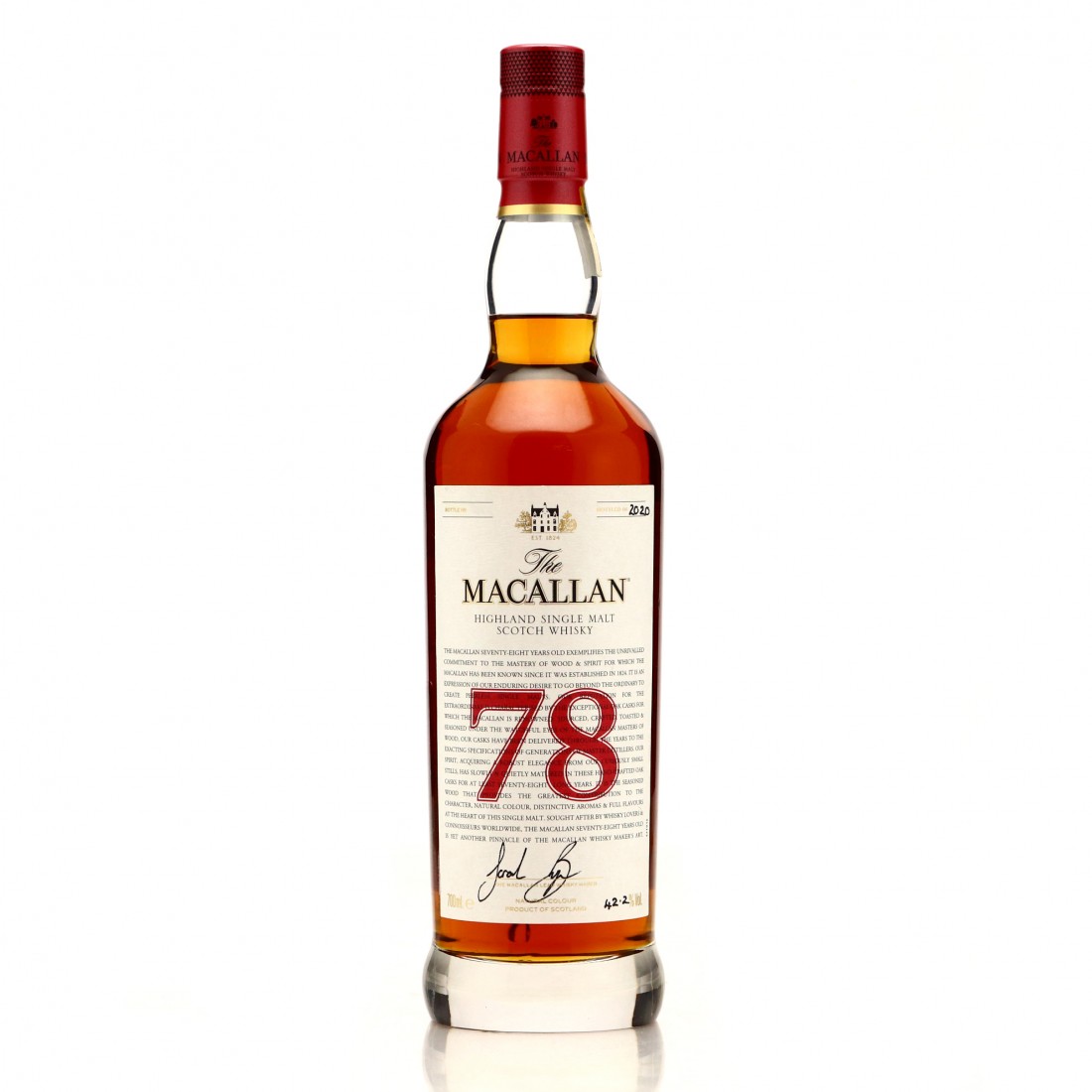 Macallan 78 Year Old The Red Collection | Whisky Auctioneer