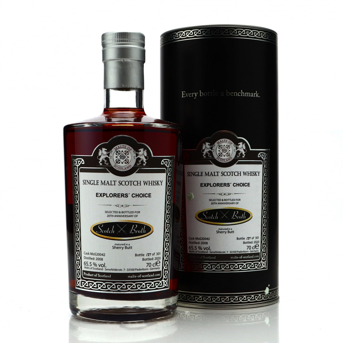 Speyside Single Malt 2008 Malts of Scotland Explorers' Choice / Scotch ...