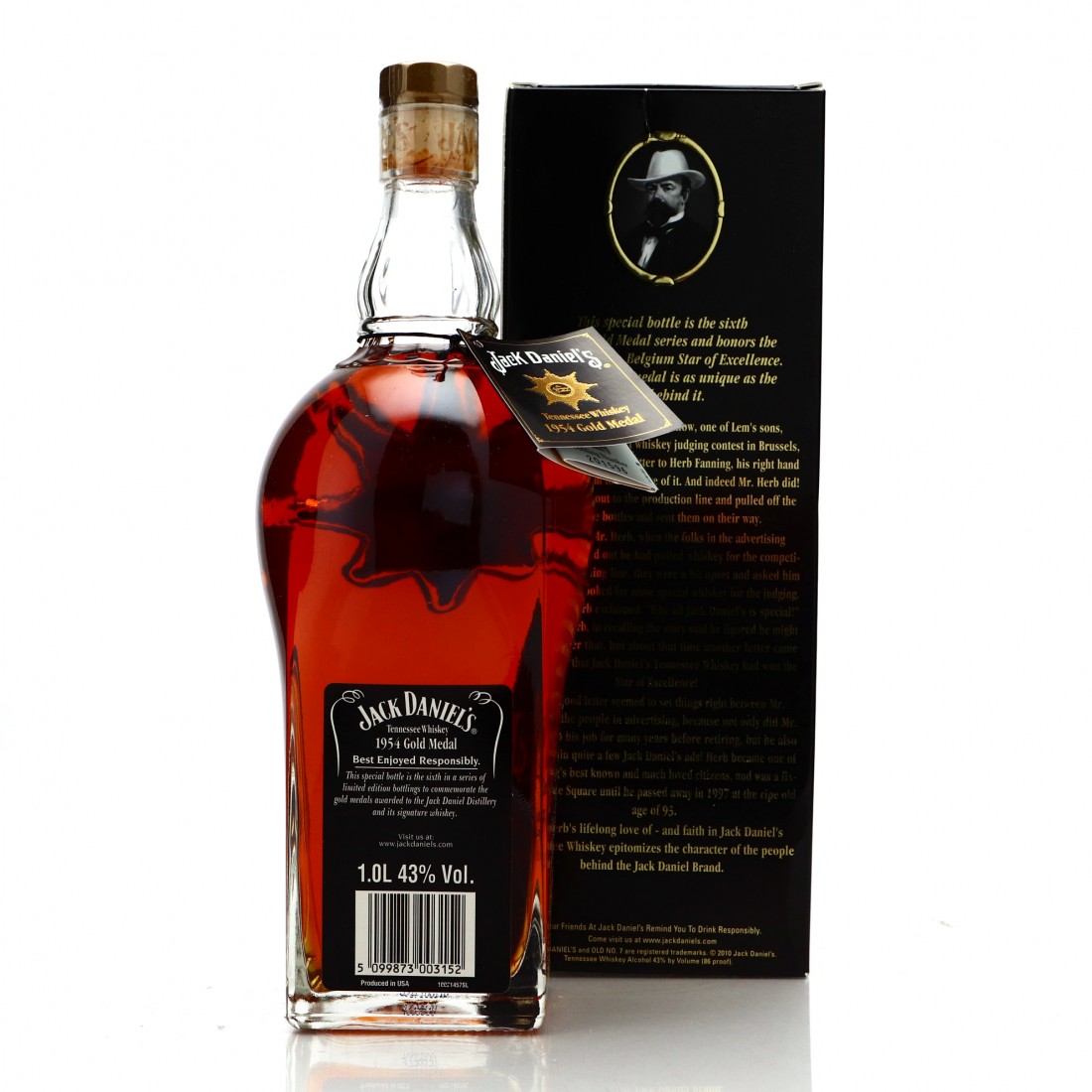 Jack Daniel's '1954' Gold Medal Series 1 Litre 2005 | Whisky Auctioneer
