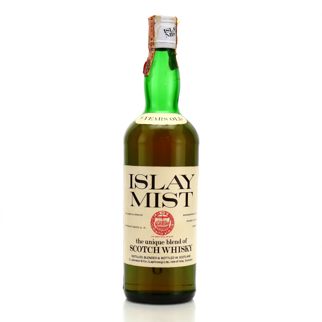 Islay Mist 8 Year Old 1980s / Bonfanti Import | Whisky Auctioneer