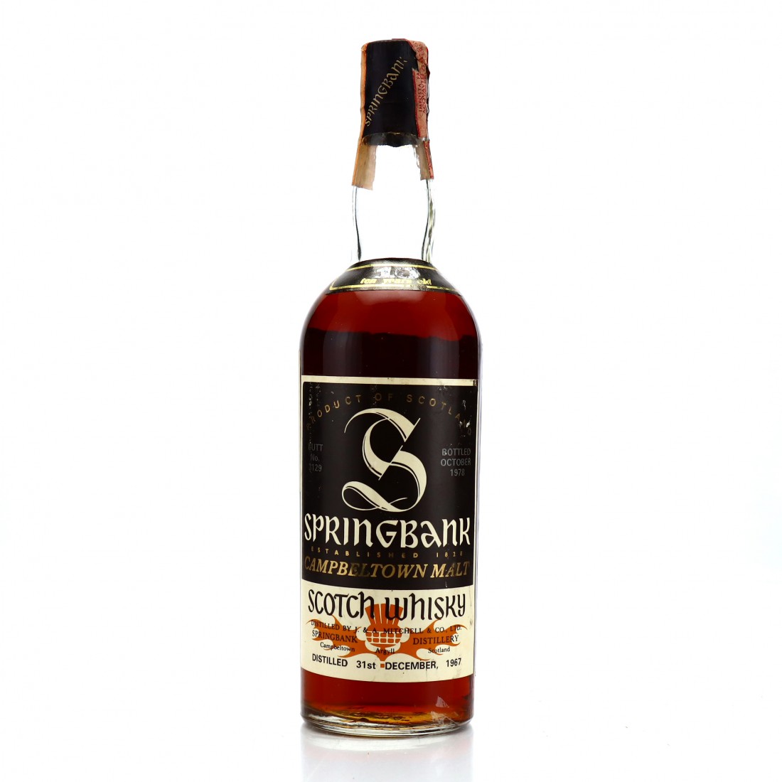 Springbank 1967 Single Cask 10 Year Old #3129 / A Sutti Import | Whisky ...