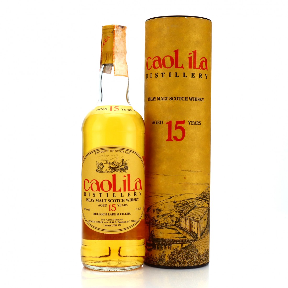 Caol Ila 15 Year Old Bulloch Lade 57% 1980s / Zenith Import | Whisky ...