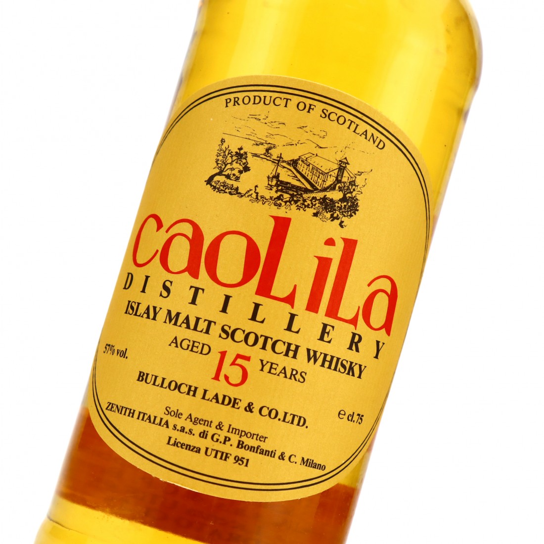 Caol Ila 15 Year Old Bulloch Lade 57% 1980s / Zenith Import | Whisky ...