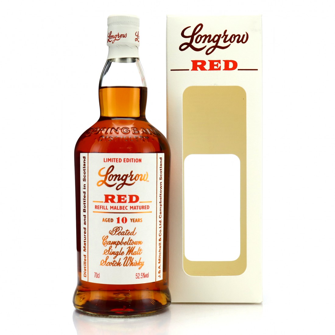 Longrow Red 10 Year Old Refill Malbec | Whisky Auctioneer