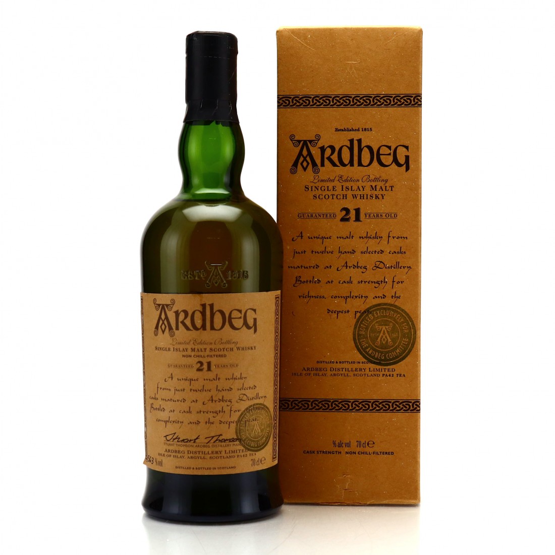 Ardbeg 21 Year Old Committee Release 2001 | Whisky Auctioneer
