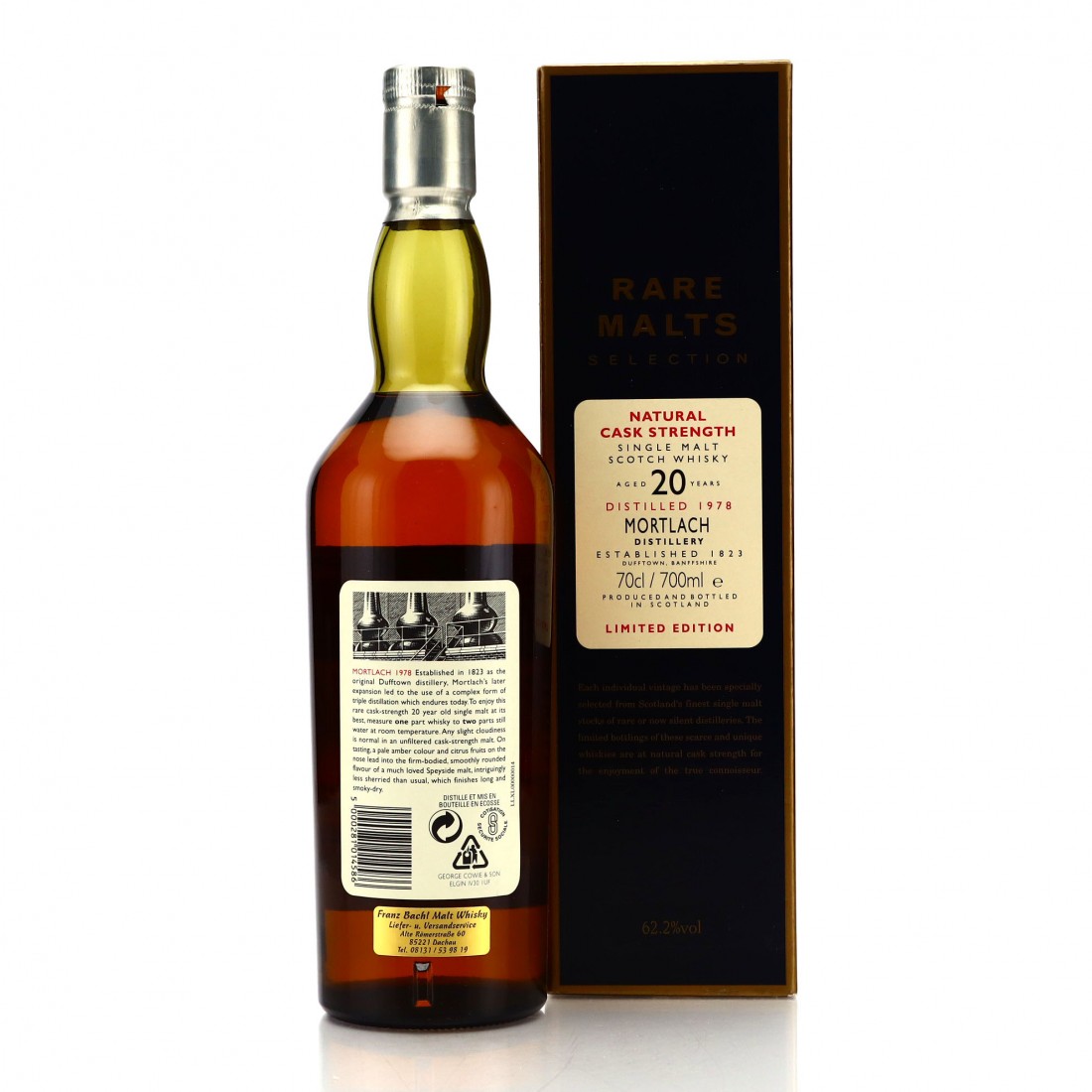 Mortlach 1978 Rare Malts 20 Year Old / 62.2% | Whisky Auctioneer