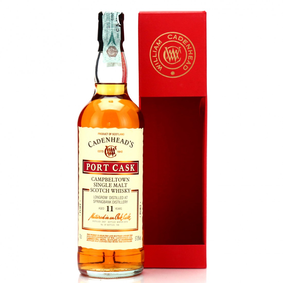 Longrow 2007 Cadenhead's 11 Year Old Port Cask | Whisky Auctioneer