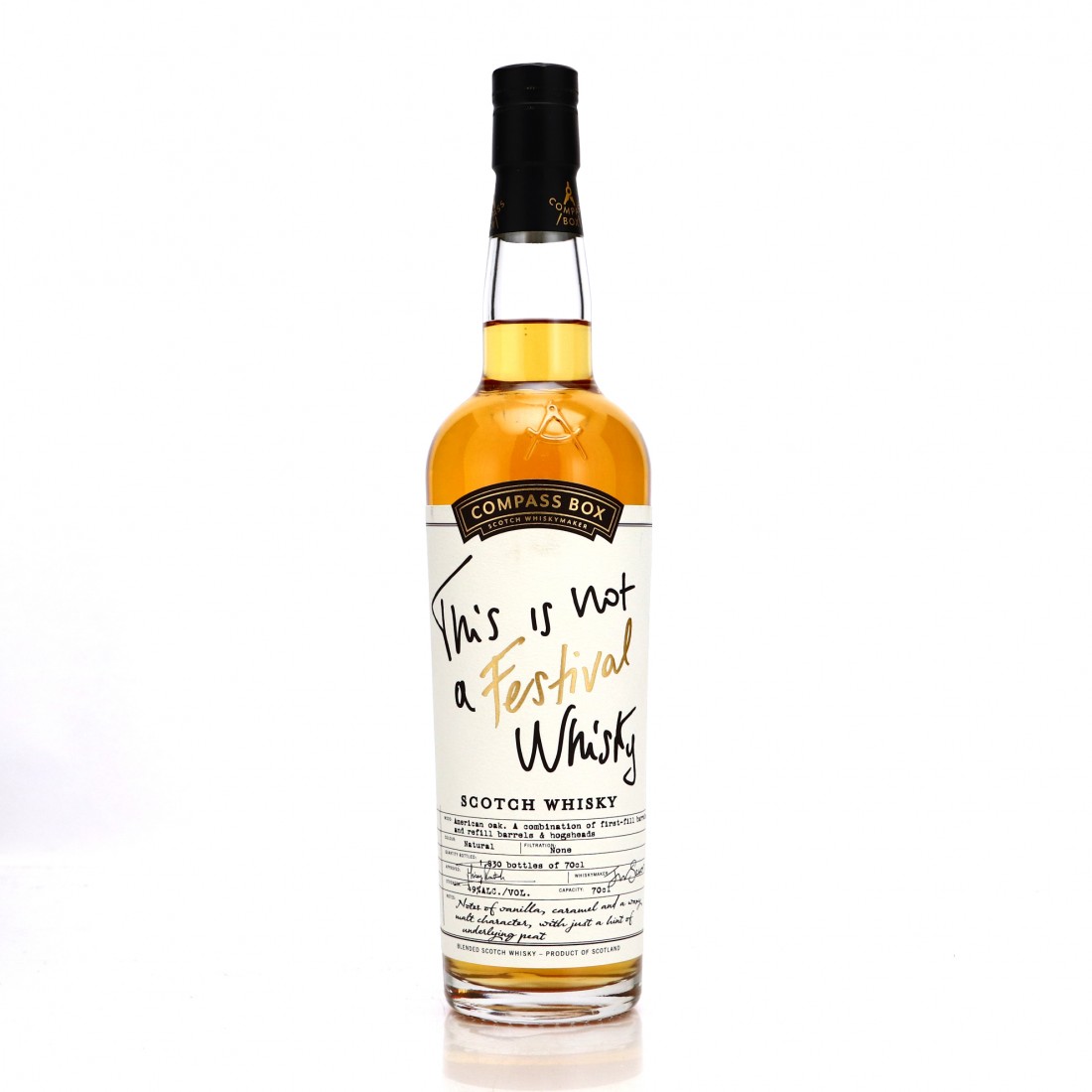 Compass Box This Is Not A Festival Whisky Whisky Auctioneer