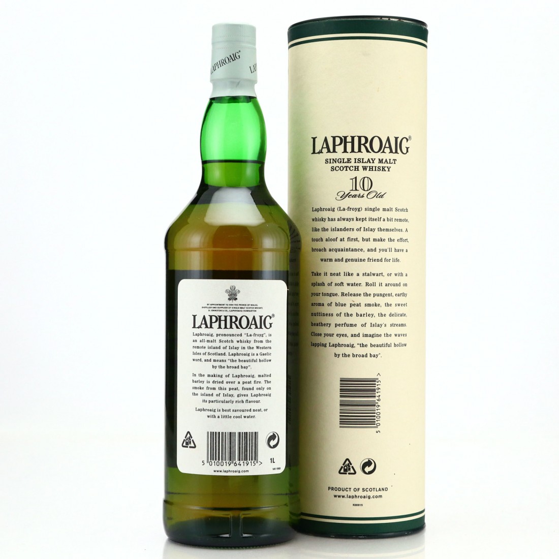 Laphroaig 10 Year Old 1 Litre pre-2013 | Whisky Auctioneer