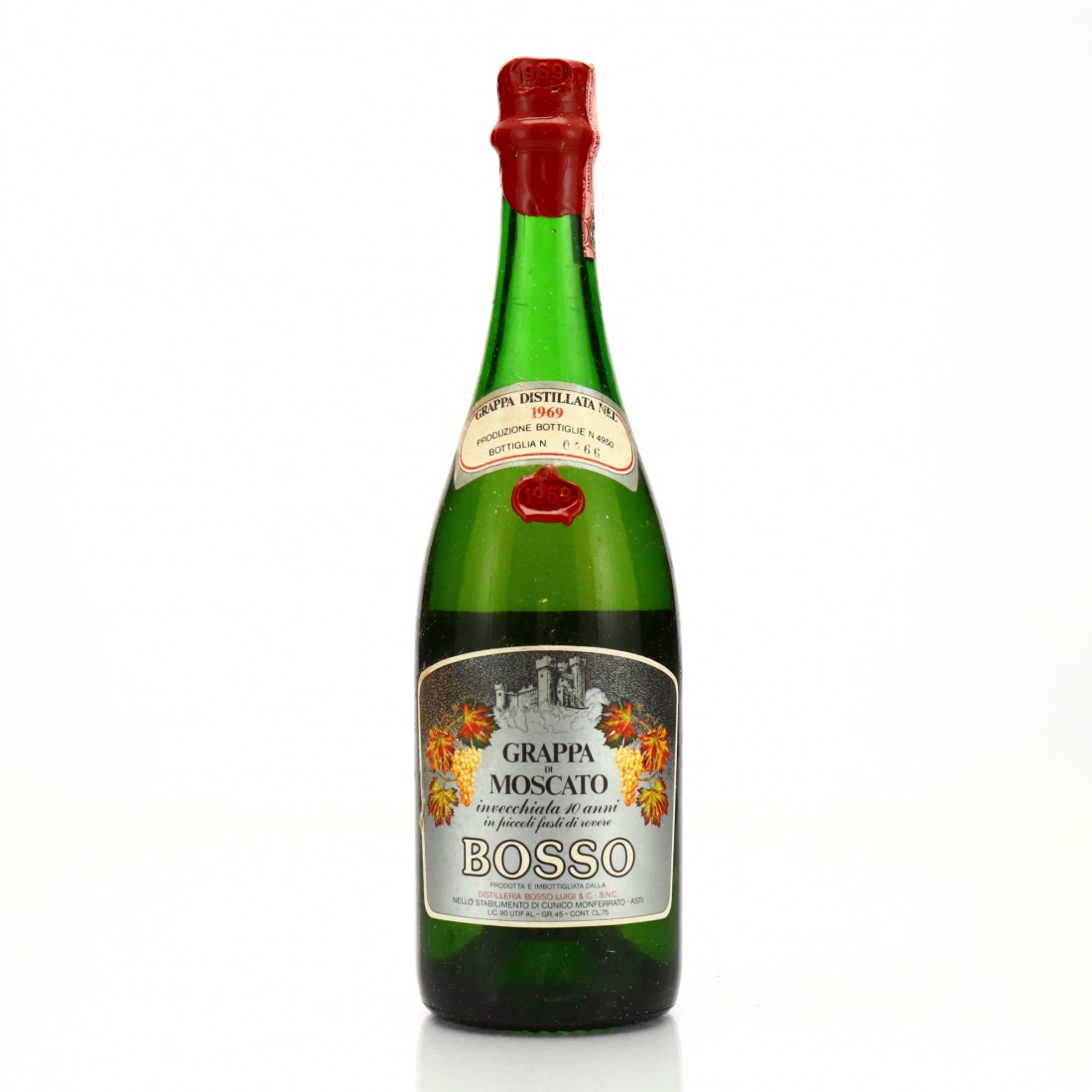 Bosso 1989 Grappa di Moscato | Whisky Auctioneer