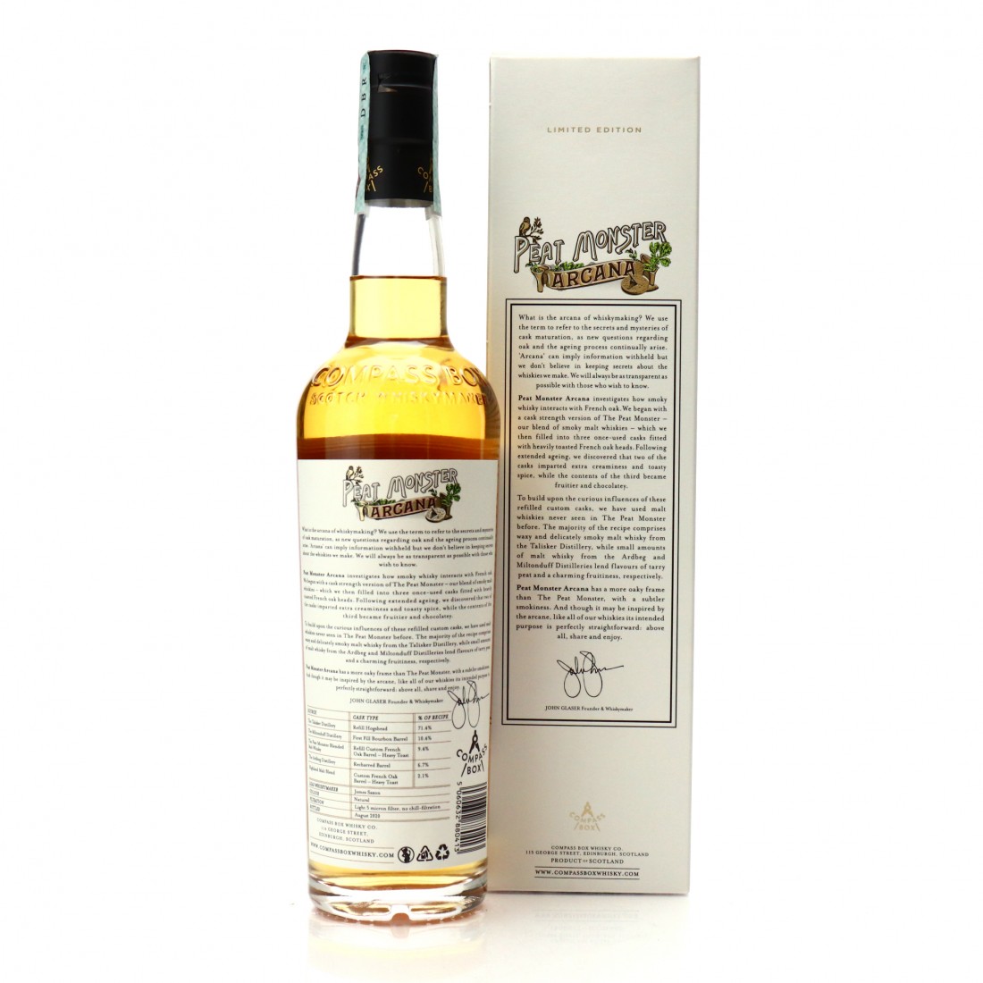 Compass Box The Peat Monster Arcana | Whisky Auctioneer