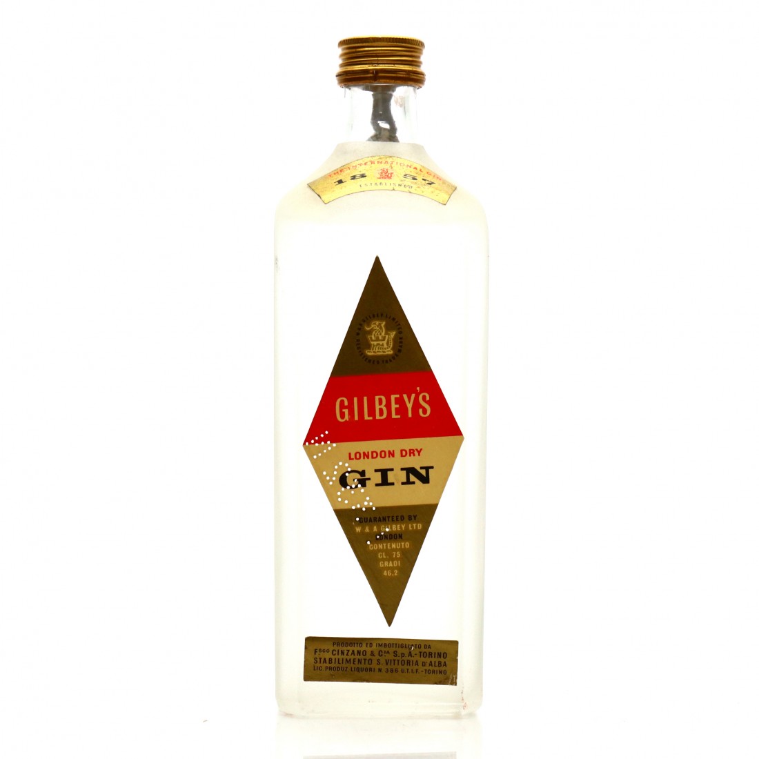 Gilbey's London Dry Gin 1960s | Whisky Auctioneer