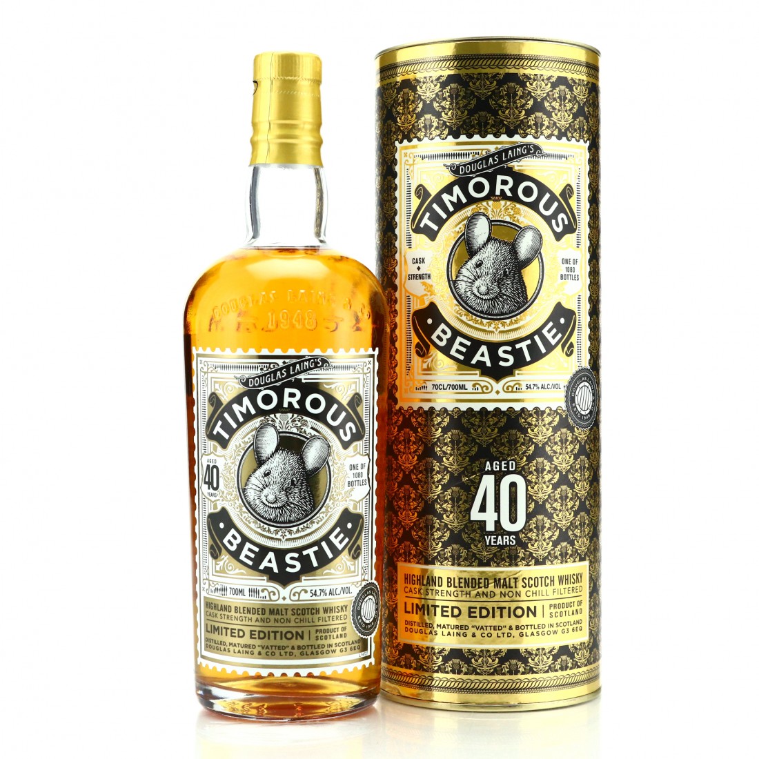 Timorous Beastie 40 Year Old Cask Strength | Whisky Auctioneer
