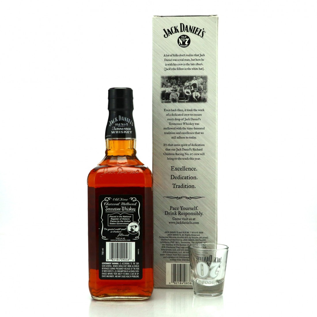 Jack Daniel's Old No.7 Brand 80 Proof Gift Pack / Richard Childress ...