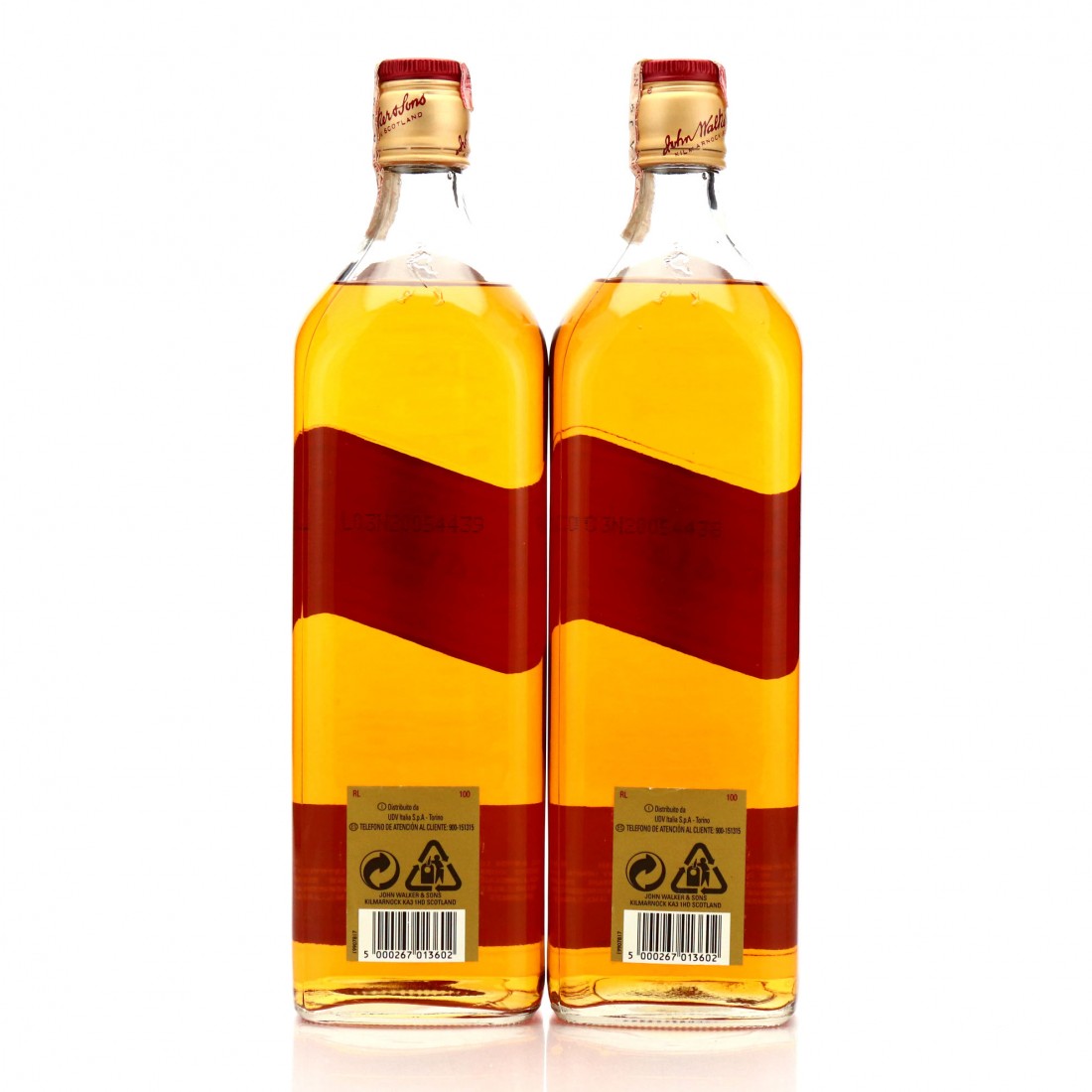 Johnnie Walker Red Label 1 Litre x 2 | Whisky Auctioneer