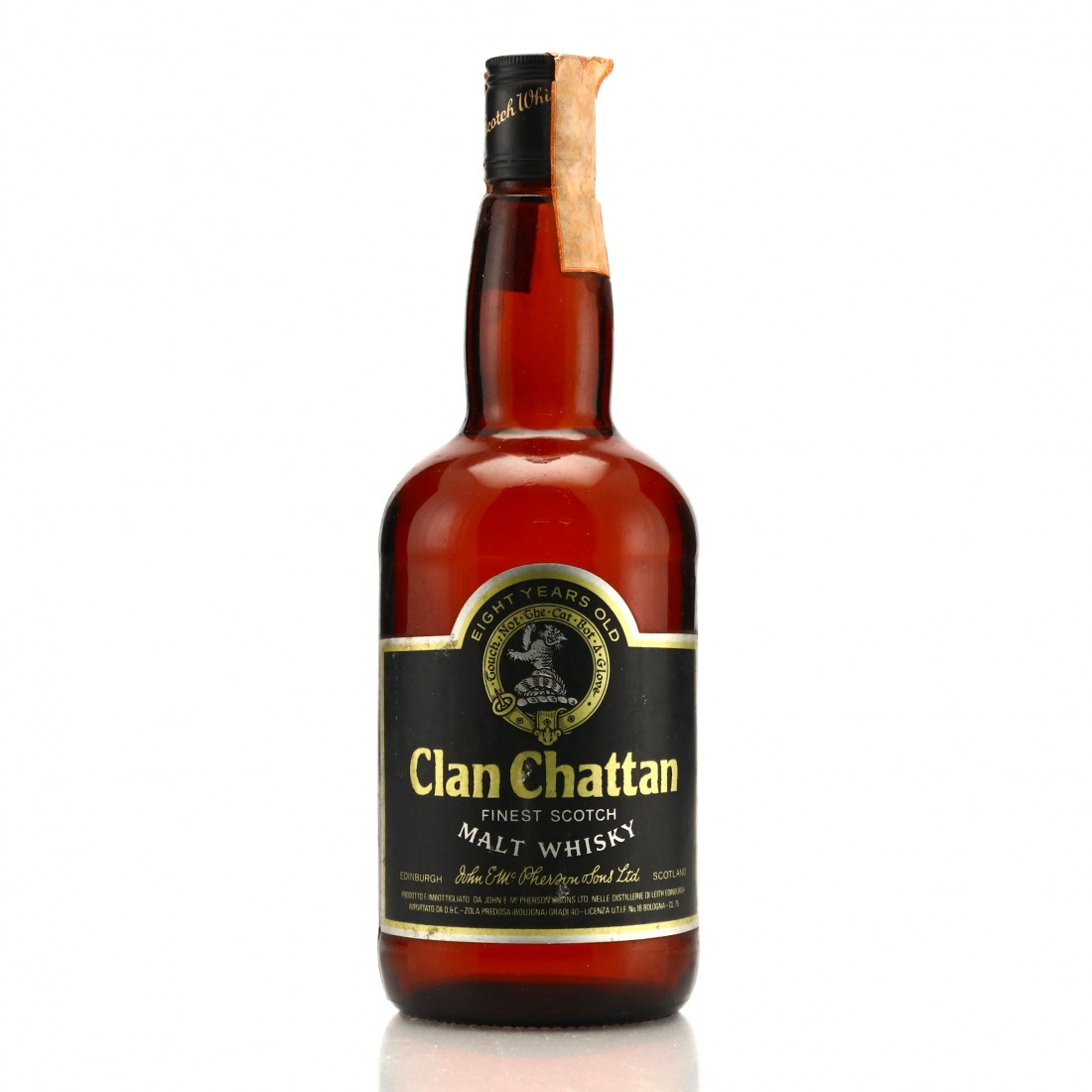 Clan Chattan 8 Year Old Finest Scotch 1970s | Whisky Auctioneer