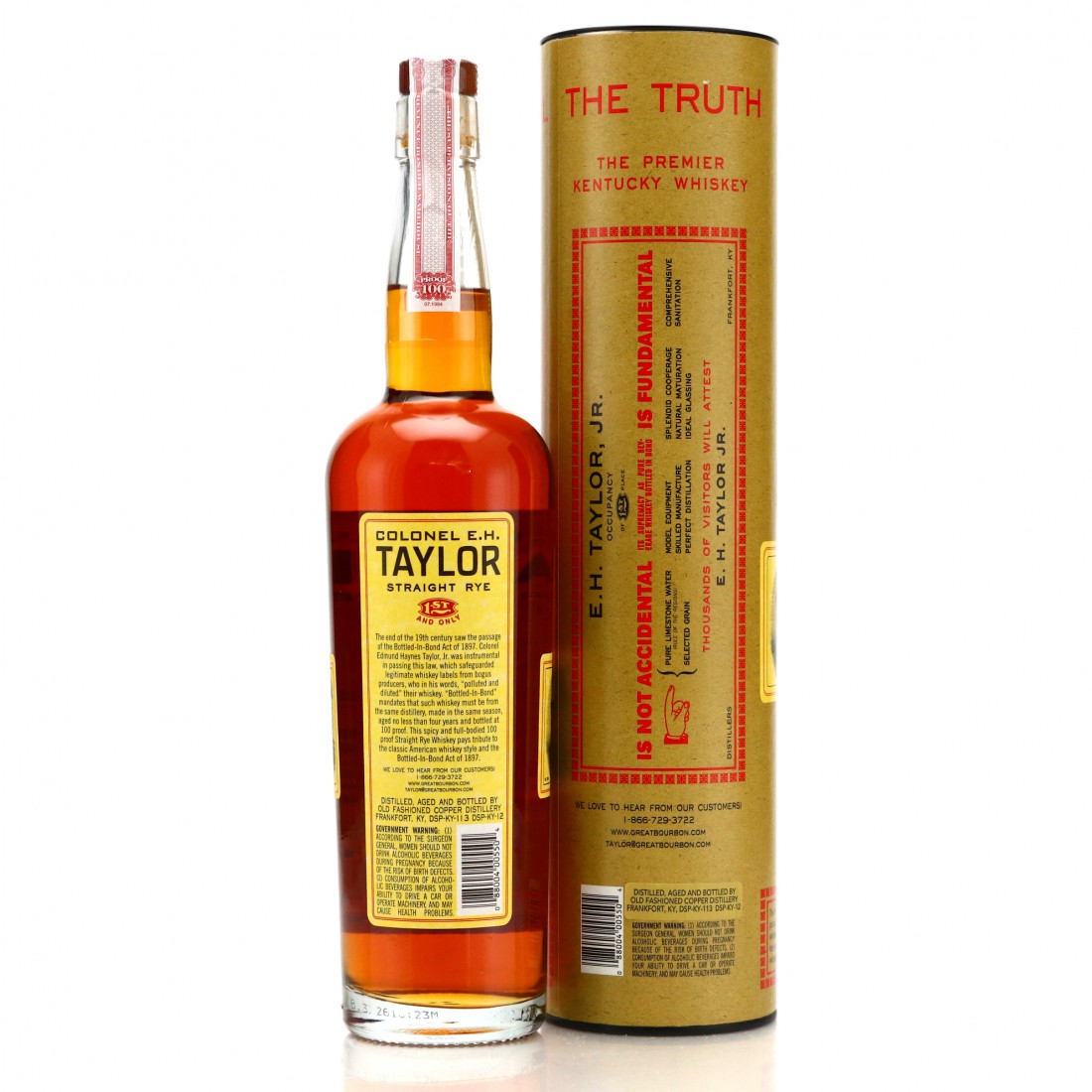 Colonel E.H. Taylor Straight Rye 2013 | Whisky Auctioneer