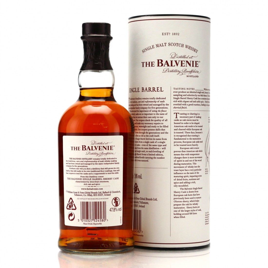 Balvenie 15 Year Old Sherry Cask Single Barrel #13942 | Whisky Auctioneer