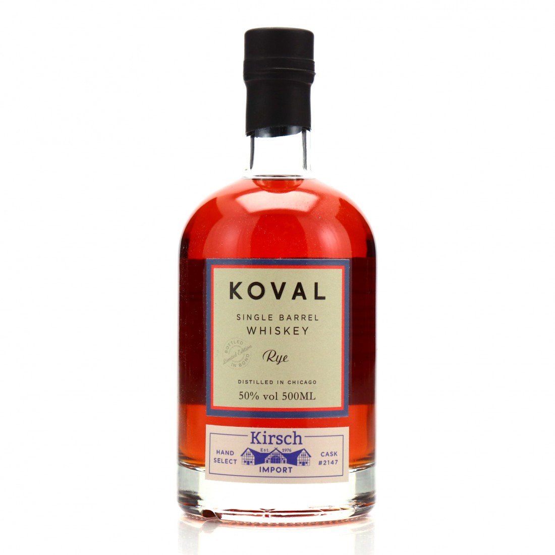 Koval Single Barrel Rye #2147 50cl / Kirsch | Whisky Auctioneer