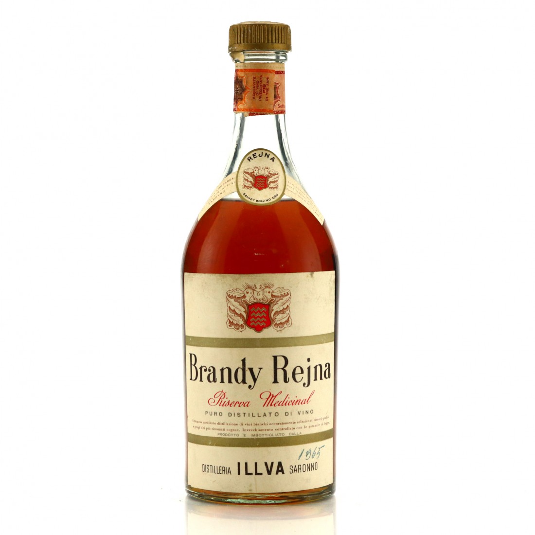 Rejna Riserva Medicinal Brandy 1960s | Whisky Auctioneer