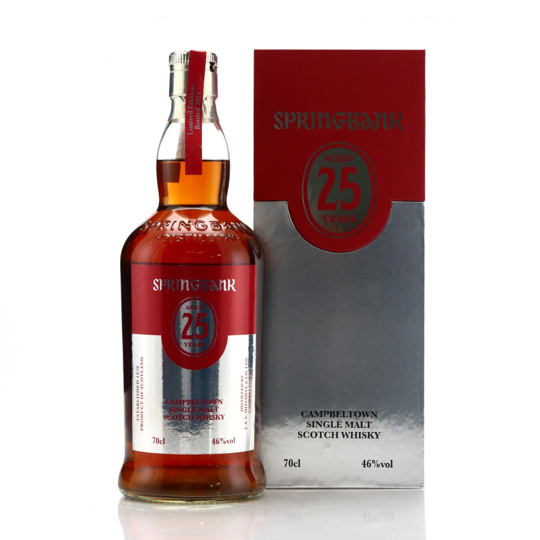 Springbank 25 Year Old 2021 Release | Whisky Auctioneer