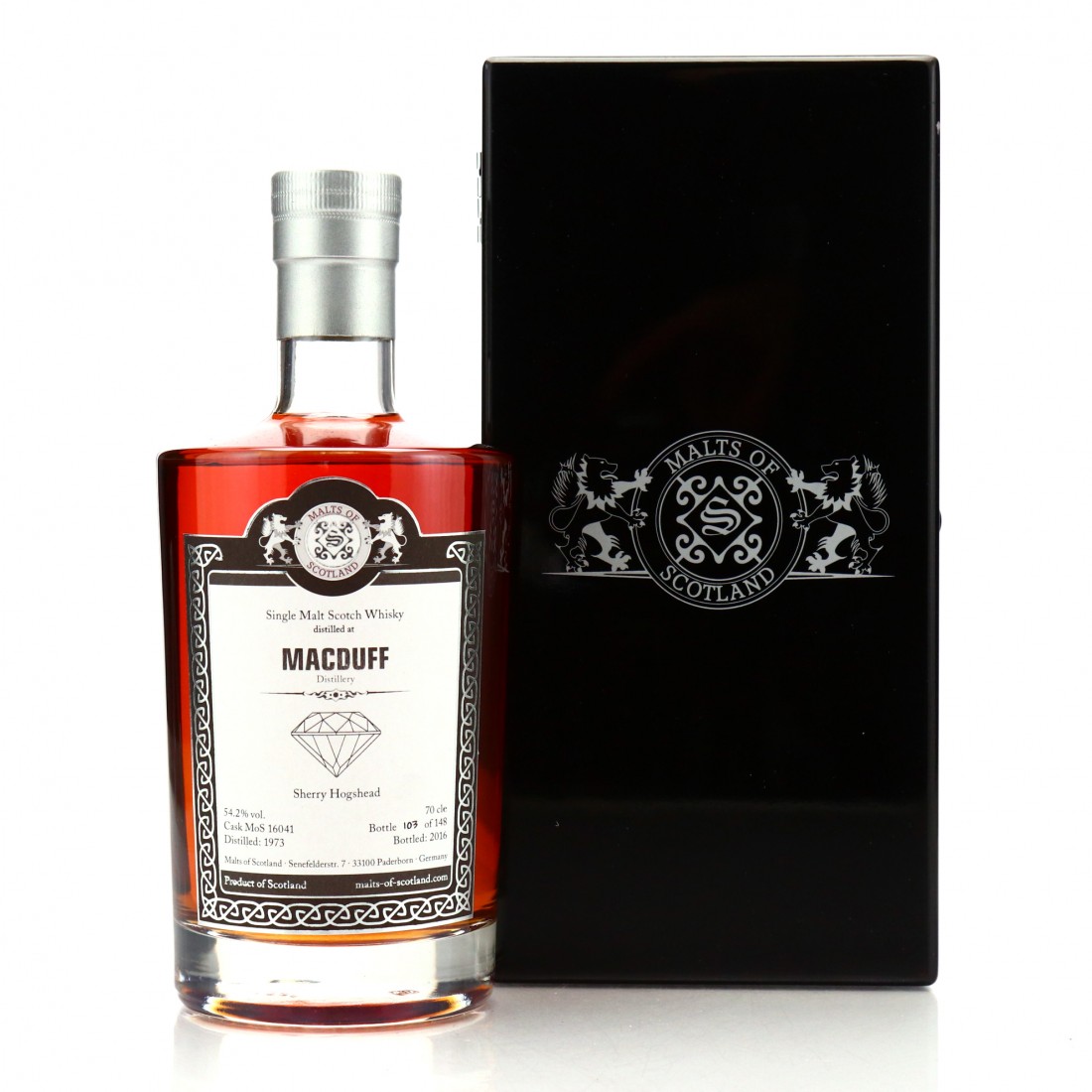 Macduff 1973 Malts of Scotland Sherry Hgshead | Whisky Auctioneer