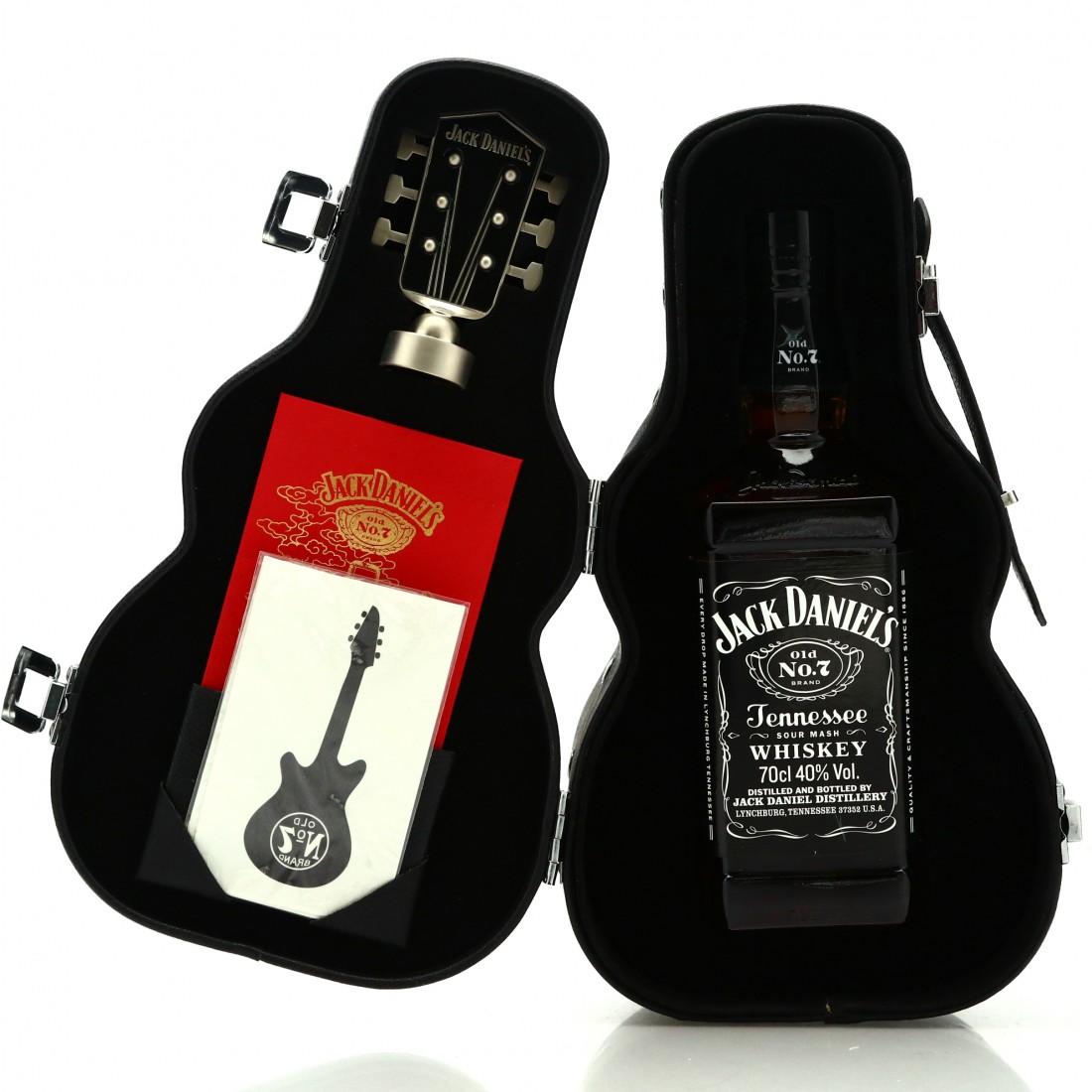 Jack Daniel's Old No.7 Brand 80 Proof Guitar Pack 70cl | Whisky Auctioneer