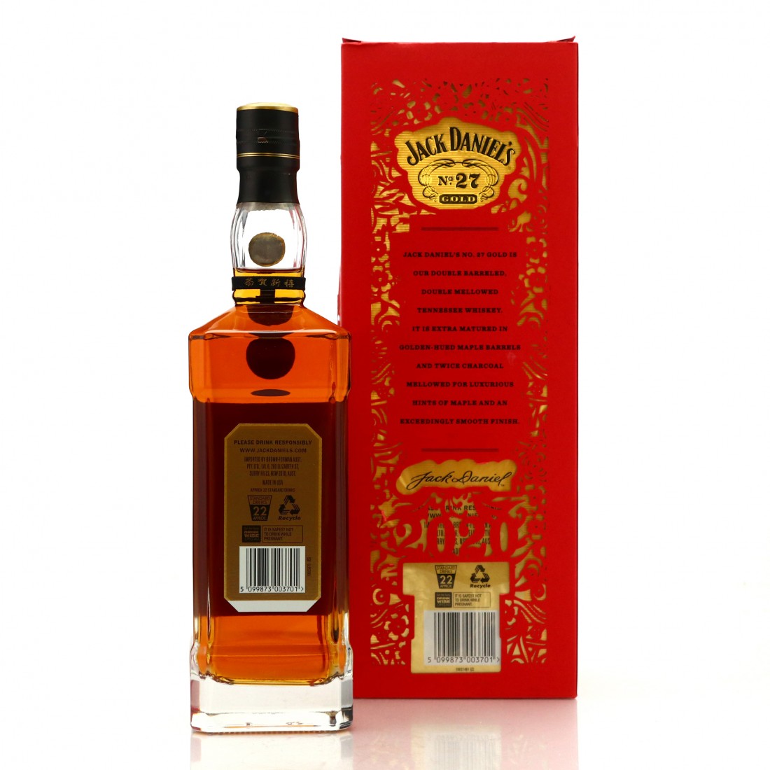 Jack Daniel's No.27 Gold Double Barreled 70cl / Year of the Rat ...