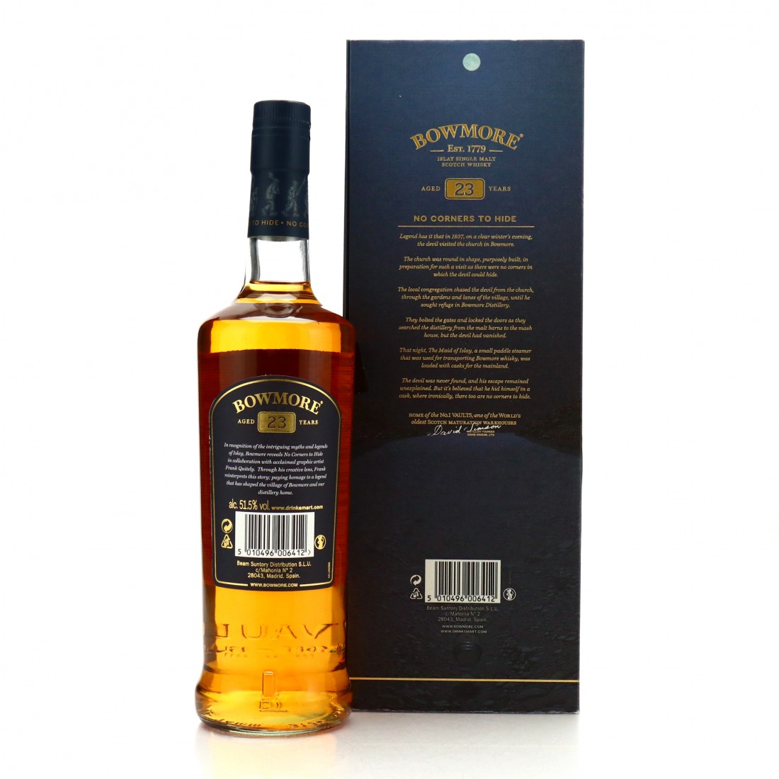 Bowmore 23 Year Old No Corners To Hide / Frank Quitely | Whisky Auctioneer