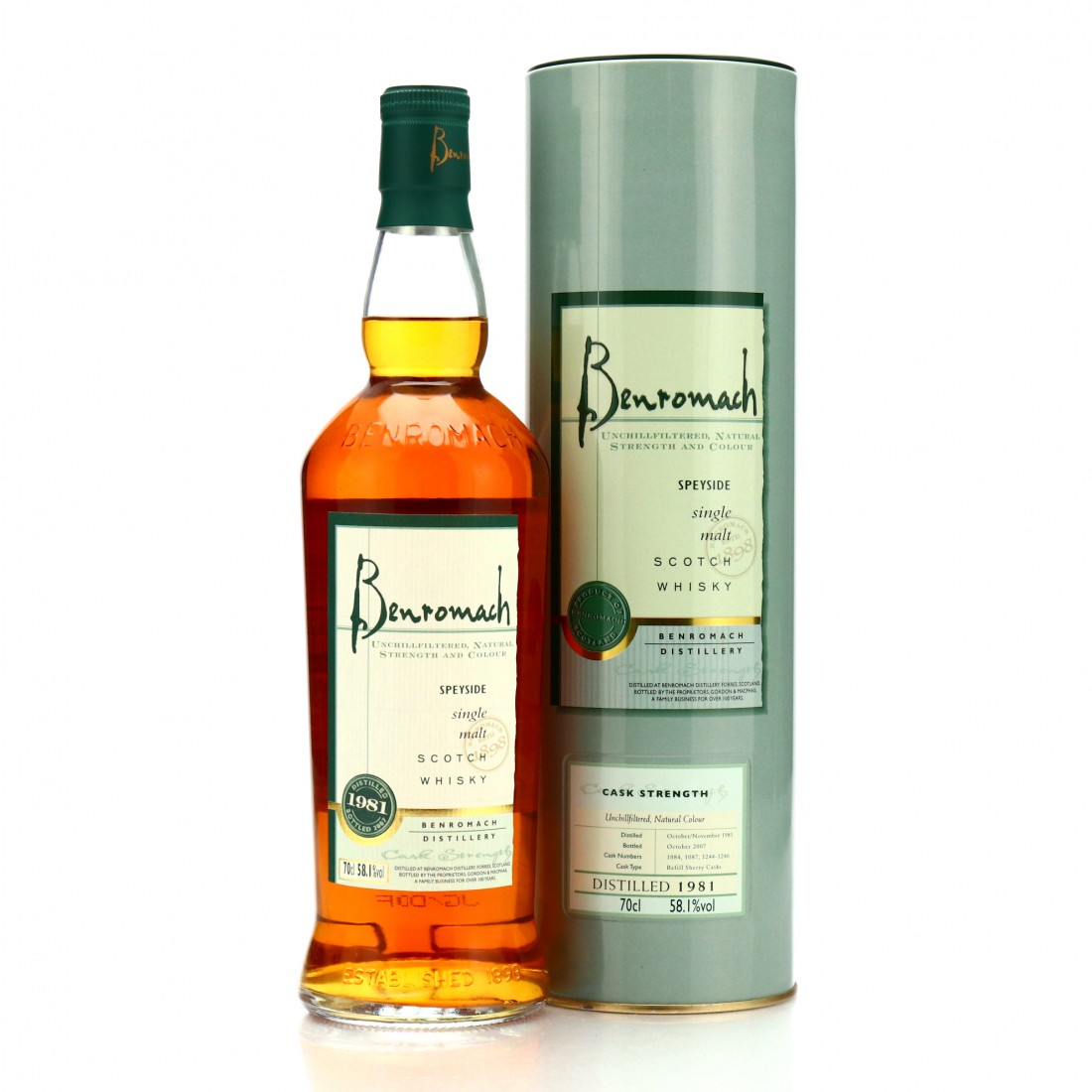 Benromach 1981 Cask Strength | Whisky Auctioneer