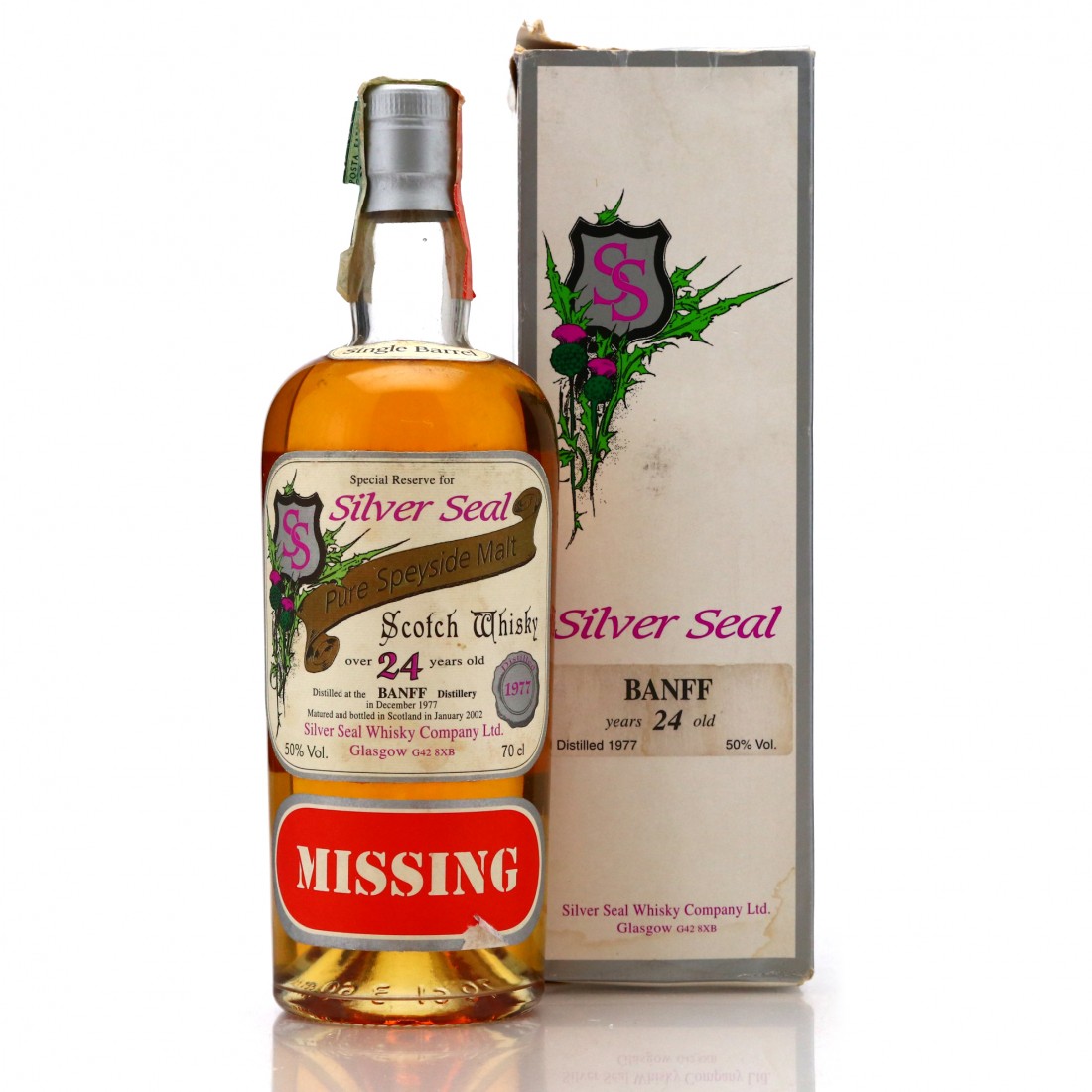 Banff 1977 Silver Seal 24 Year Old | Whisky Auctioneer