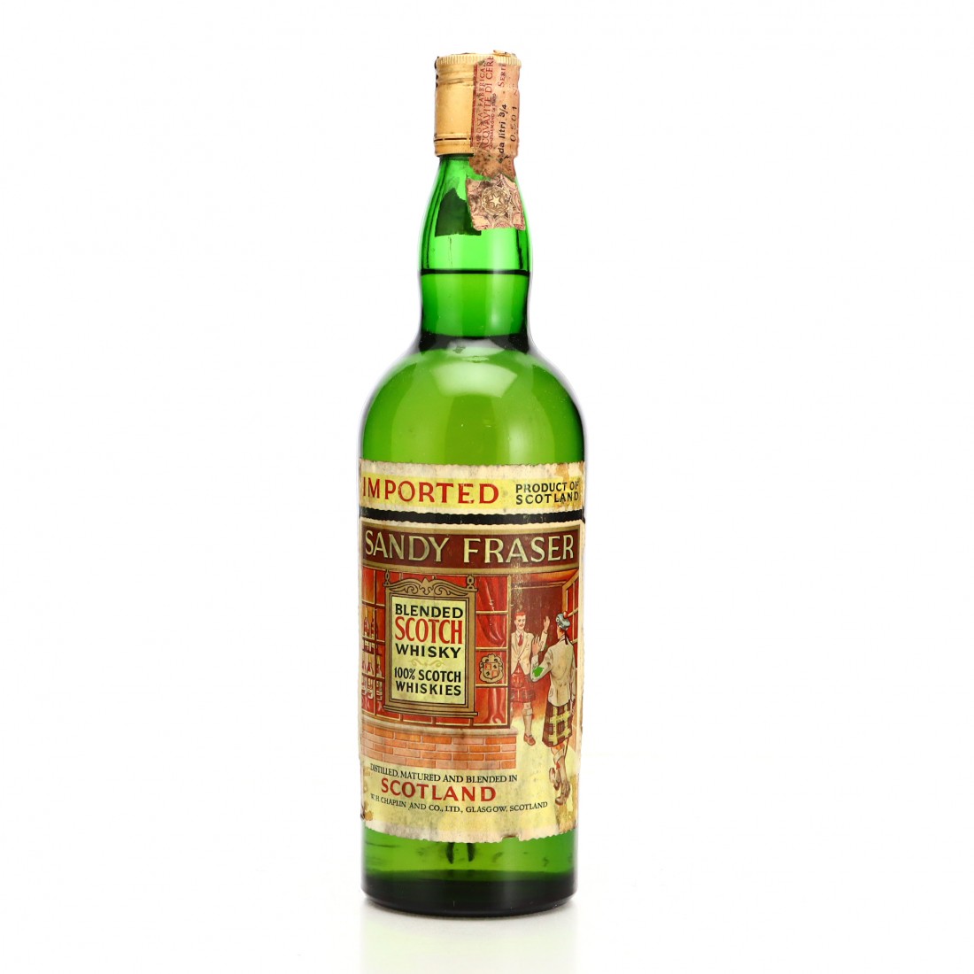 Sandy Fraser Scotch Whisky 1970s / Italian Import | Whisky Auctioneer