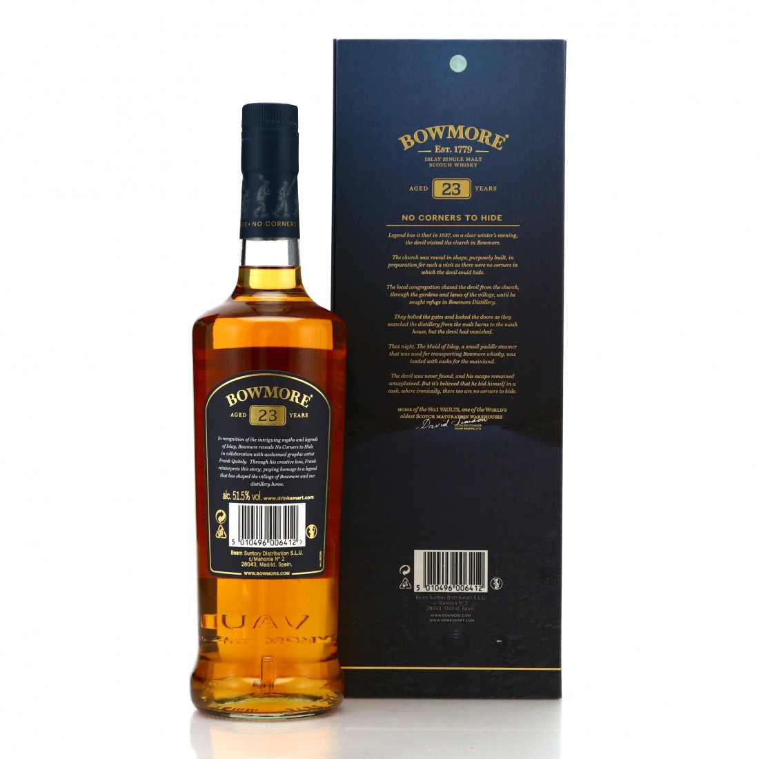 Bowmore 23 Year Old No Corners To Hide / Frank Quitely | Whisky Auctioneer