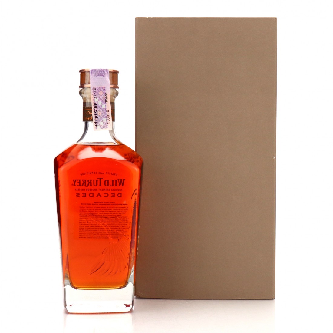 Wild Turkey Old Master's Keep Decades Batch #1 | Whisky Auctioneer