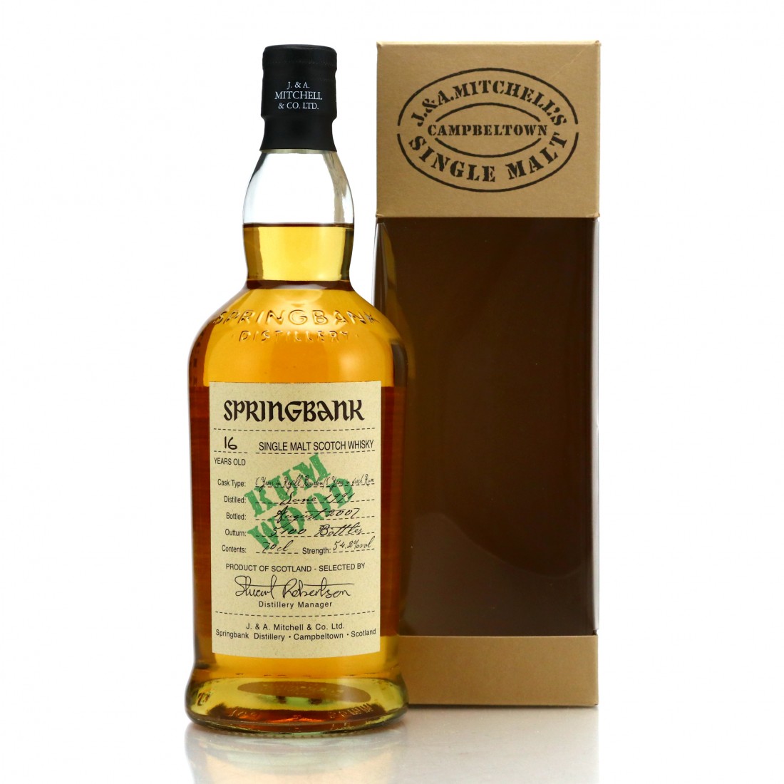 Springbank 1991 Rum Wood 16 Year Old | Whisky Auctioneer