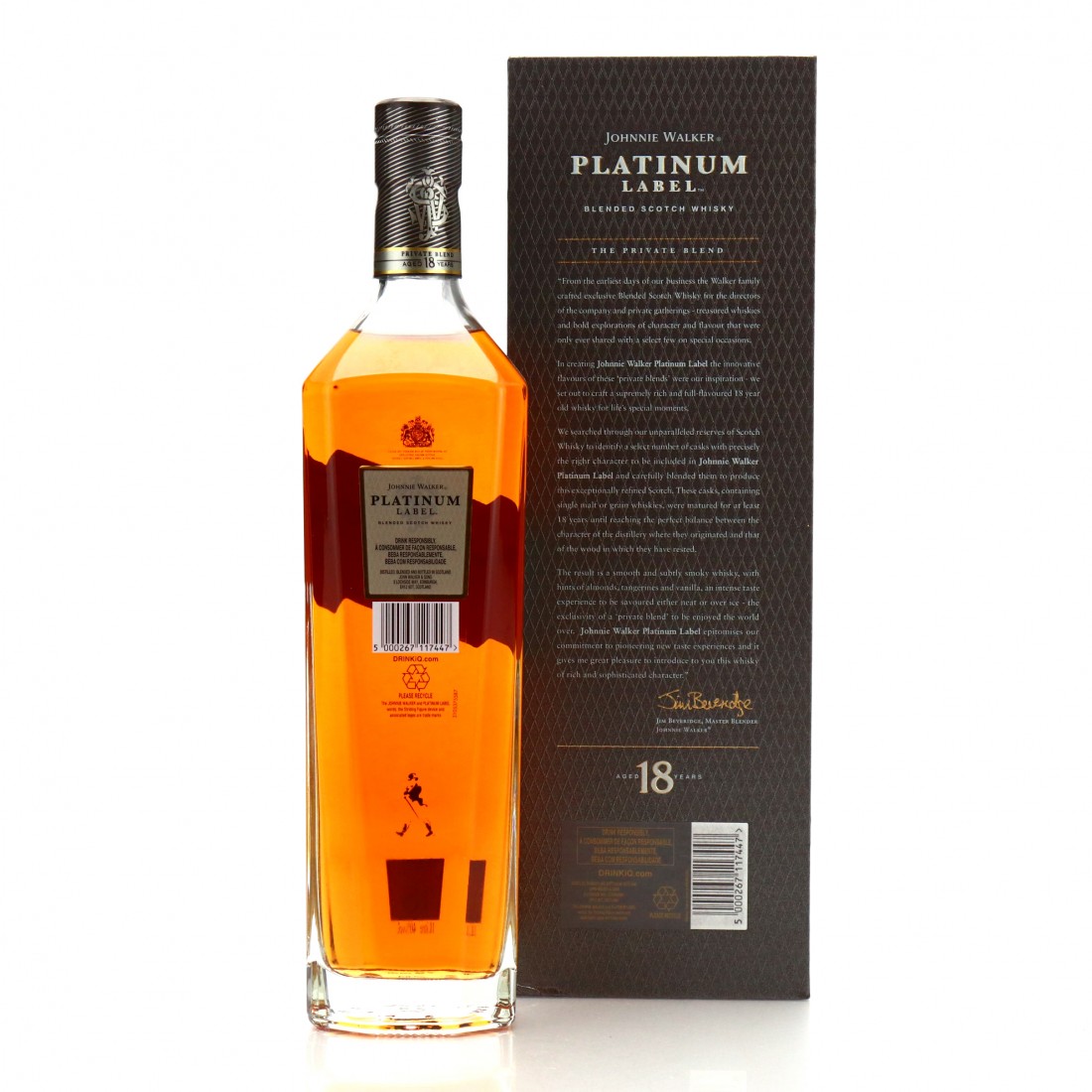 Johnnie Walker Platinum Label 18 Year Old | Whisky Auctioneer