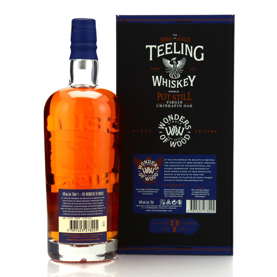 Teeling Single Pot Still Virgin Chinkapin Oak / Wonders of Wood ... Teeling Single Pot Still Virgin Chinkapin Oak / Wonders of Wood ...