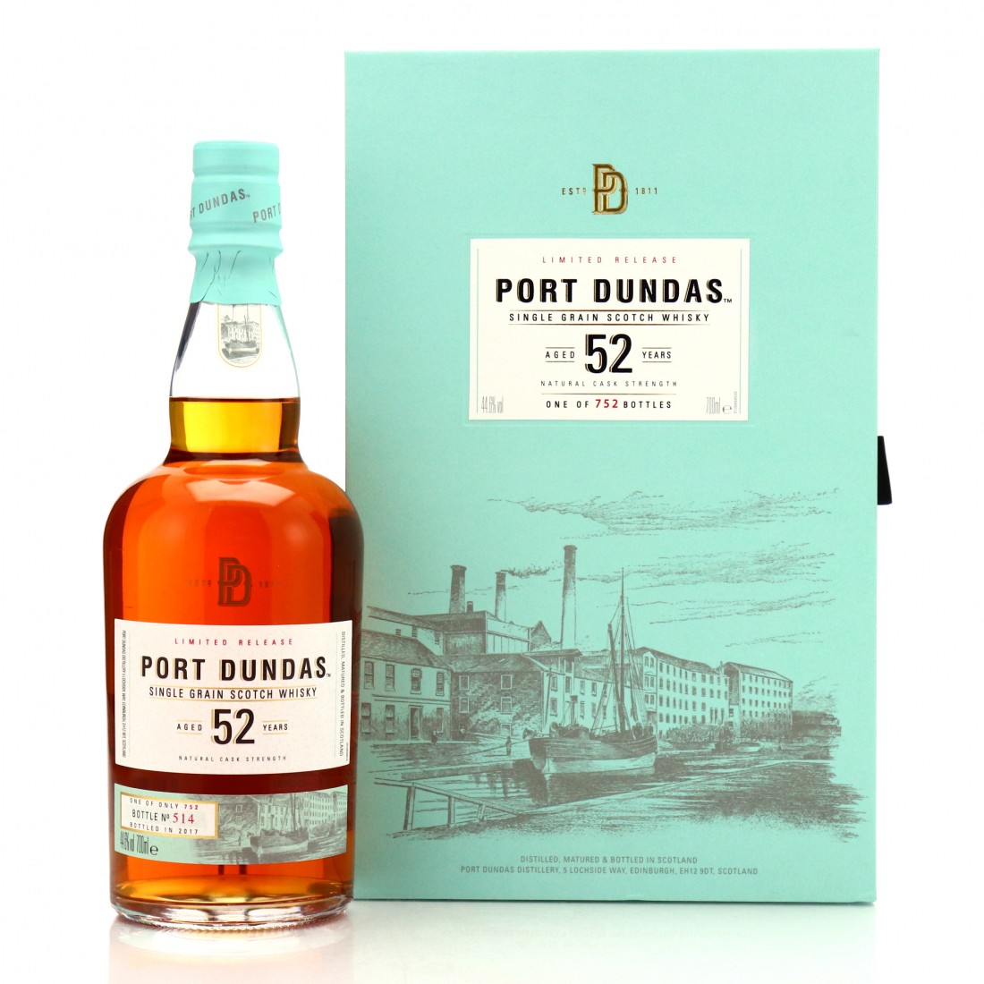 Port Dundas 52 Year Old Cask Strength 2017 Release | Whisky Auctioneer