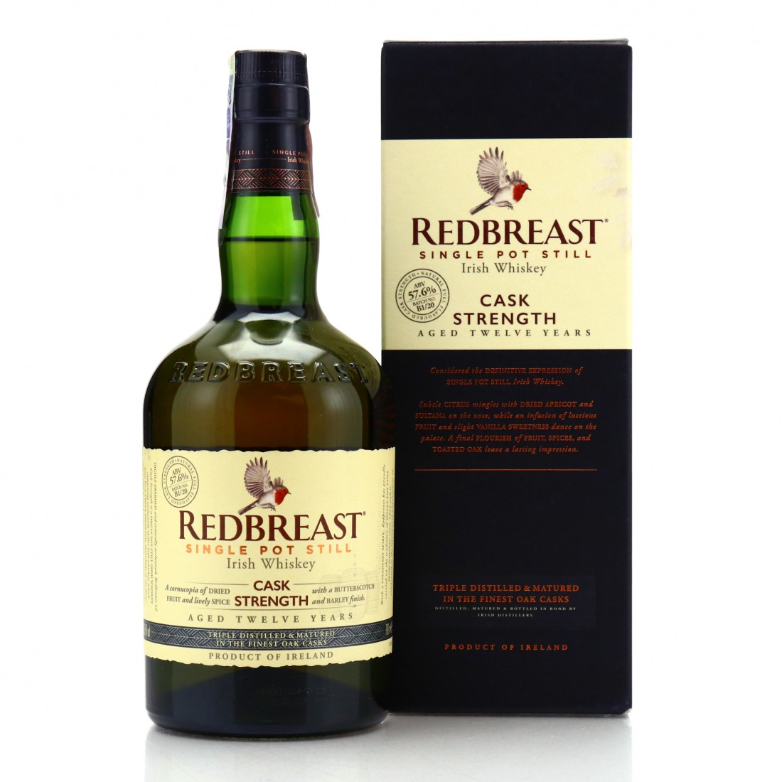 Redbreast 12 Year Old Cask Strength #B1/20 | Whisky Auctioneer