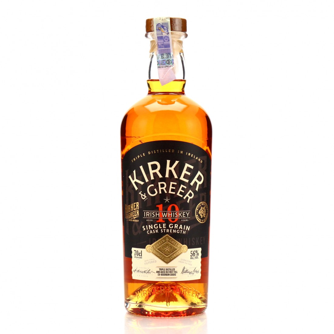 Kirker & Greer 10 Year Old Single Grain Cask Strength | Whisky Auctioneer