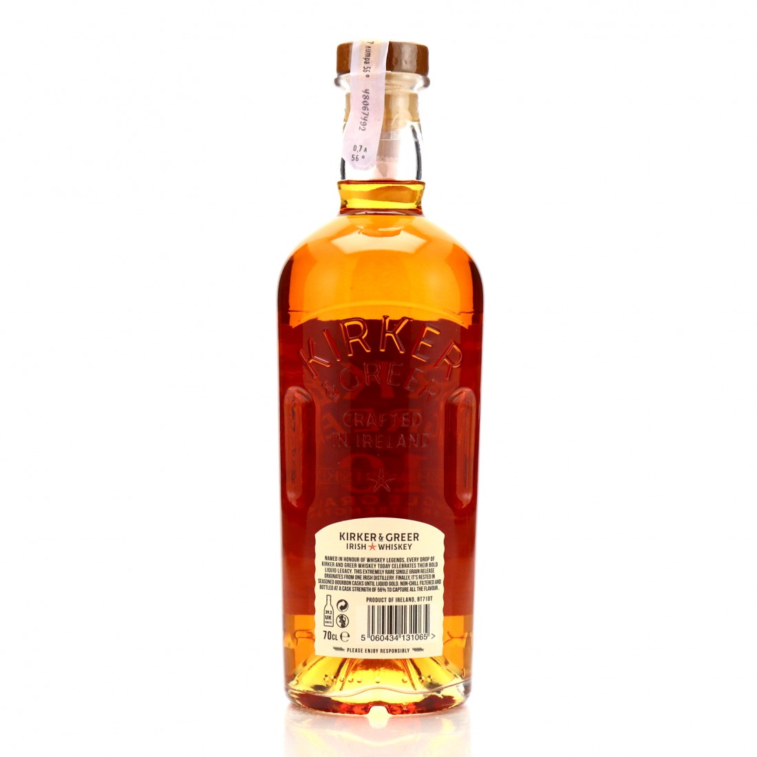 Kirker & Greer 10 Year Old Single Grain Cask Strength | Whisky Auctioneer