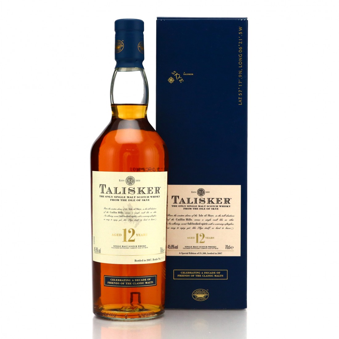 Talisker 12 Year Old A Decade of the Friends of the Classic Malts ...