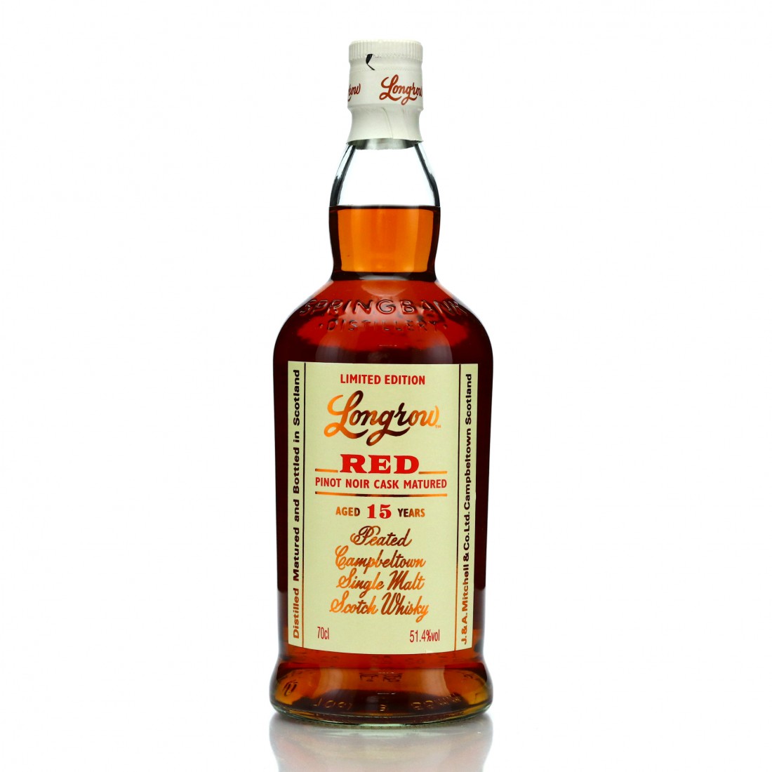 Longrow Red 15 Year Old Pinot Noir | Whisky Auctioneer