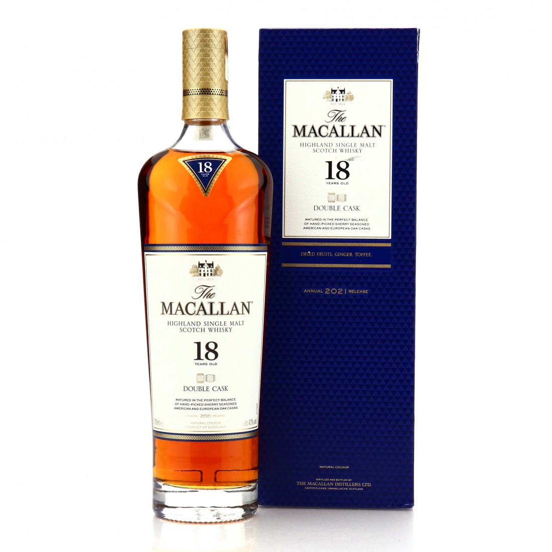 Macallan 18 Year Old Double Cask 2021 Release | Whisky Auctioneer
