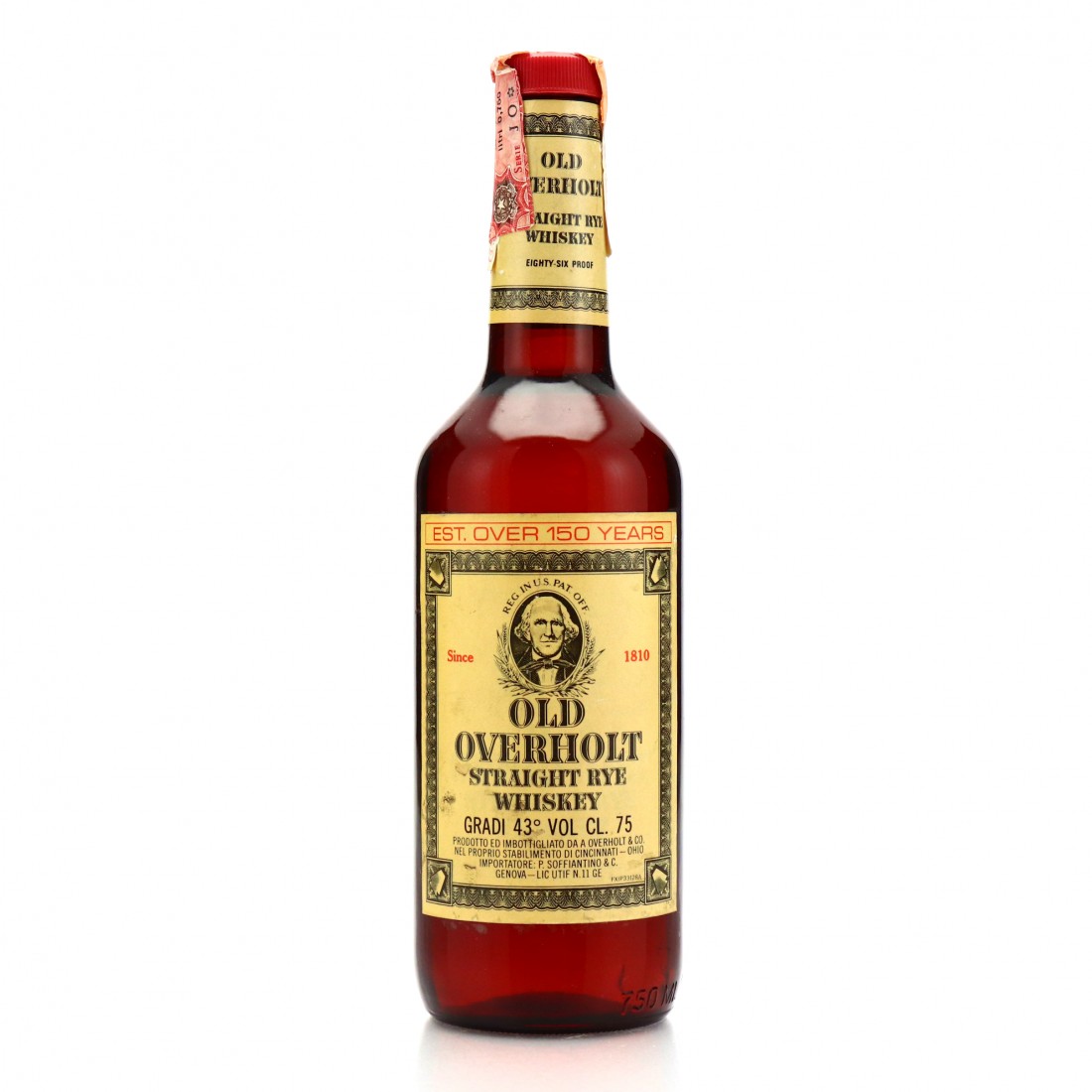 Old Overholt Straight Rye Whiskey 1983 | Whisky Auctioneer
