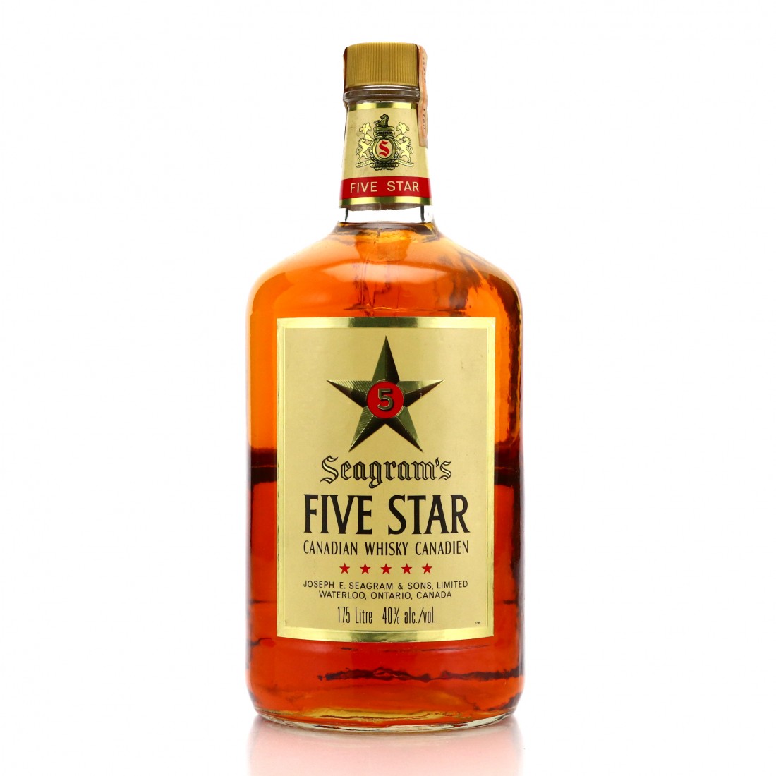 Seagram's 1980 Five Star 1.75 Litre | Whisky Auctioneer