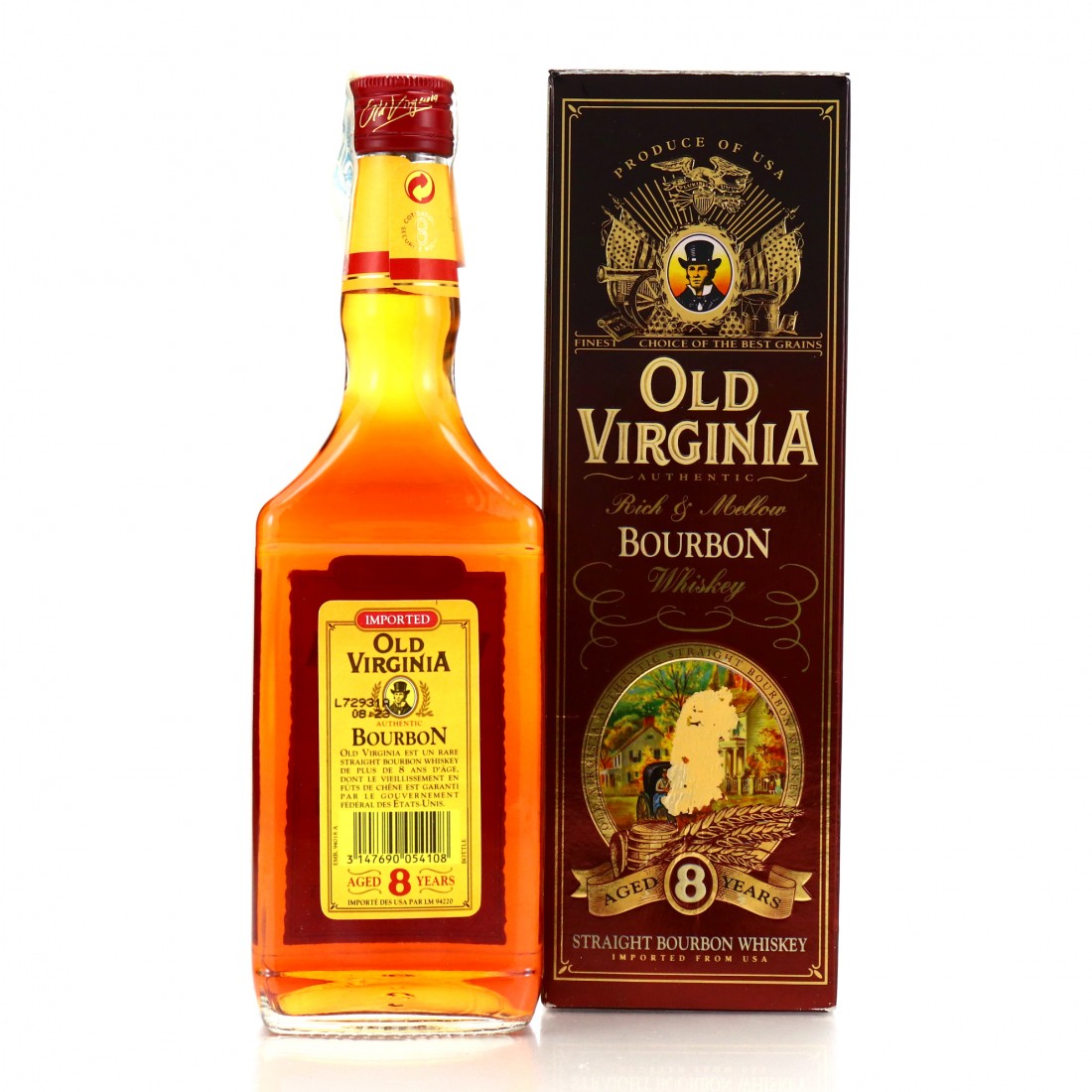 Old Virginia Straight Bourbon 8 Year Old | Whisky Auctioneer