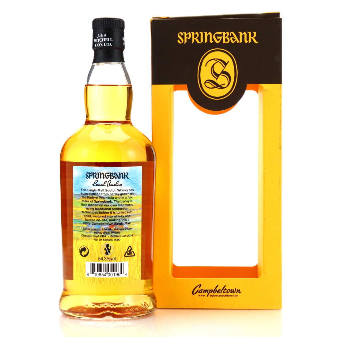 Springbank 1999 Local Barley 16 Year Old | Whisky Auctioneer